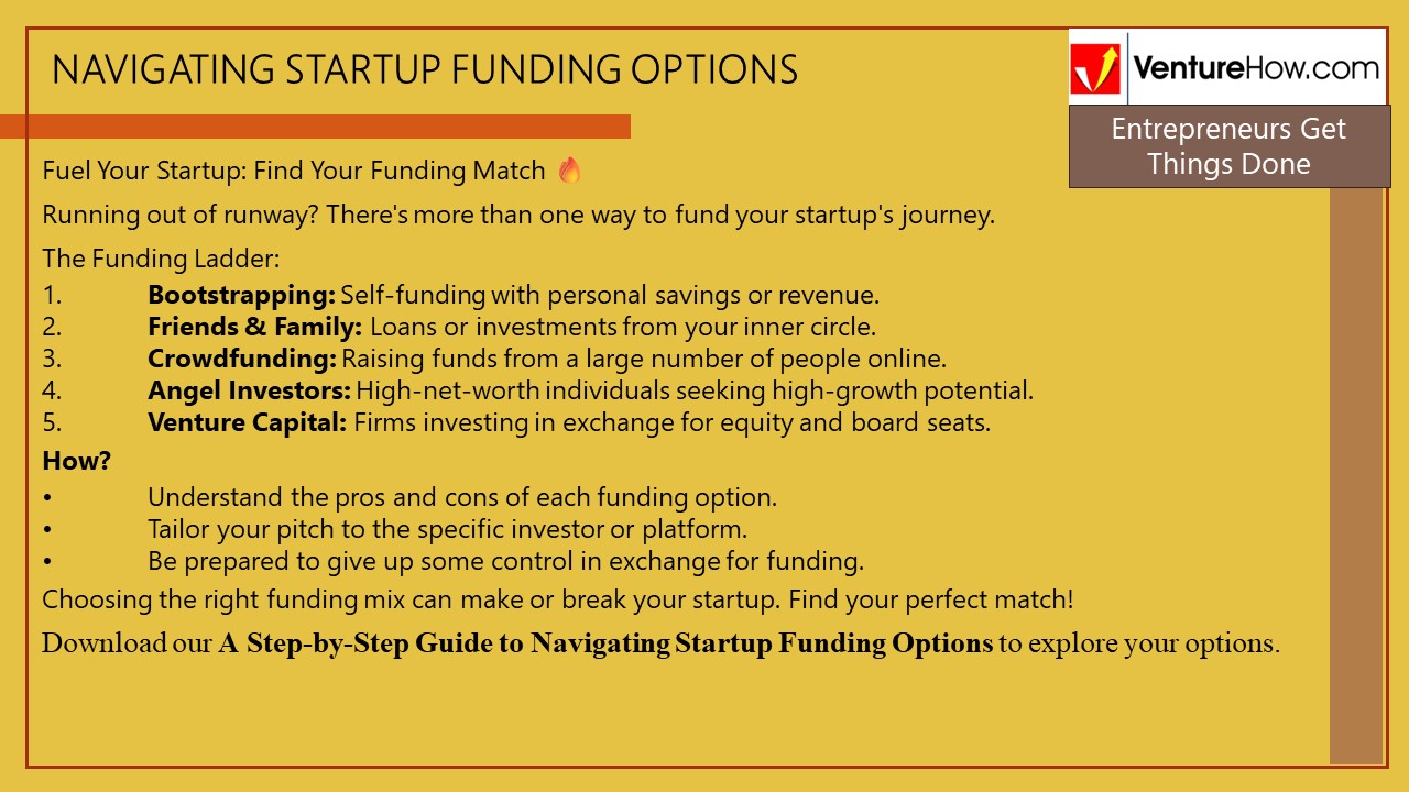 Navigating Startup Funding Options Navigating Startup Funding Options