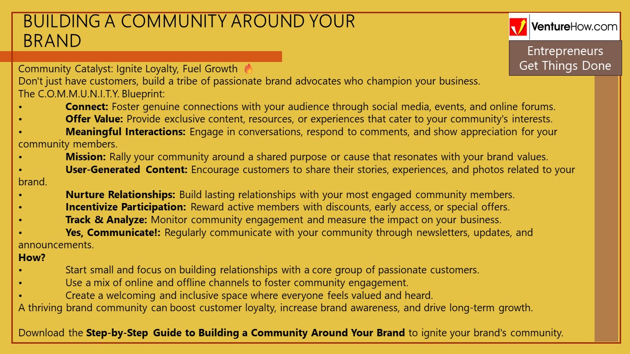 Building a Community Around Your Brand Building a Community Around Your Brand