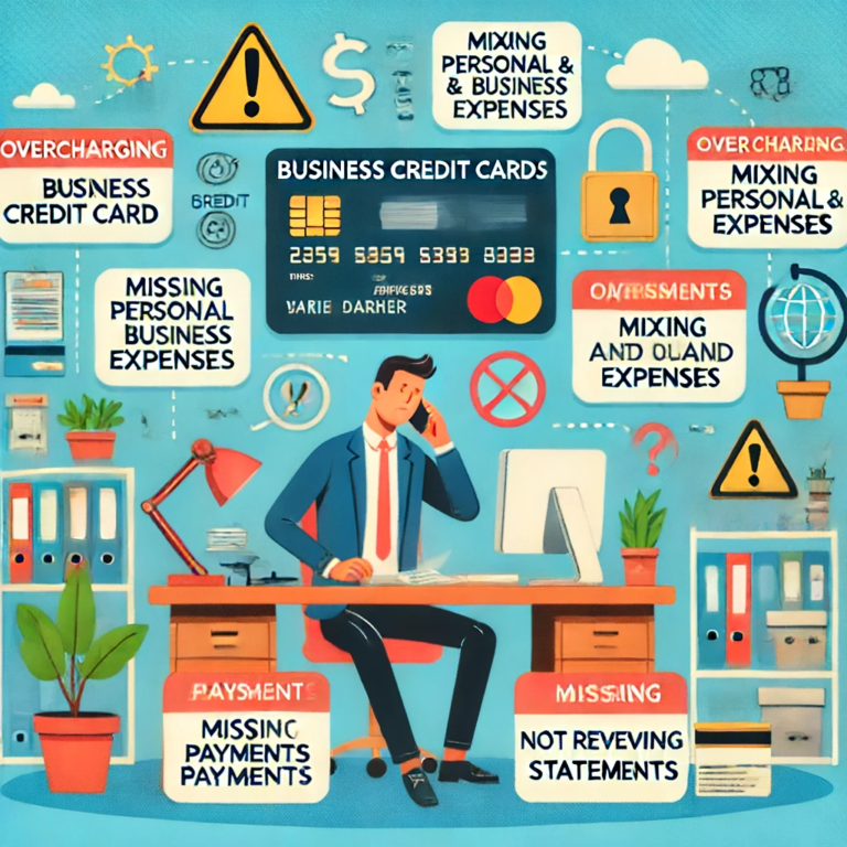Common Mistakes to Avoid When Using Business Credit Cards